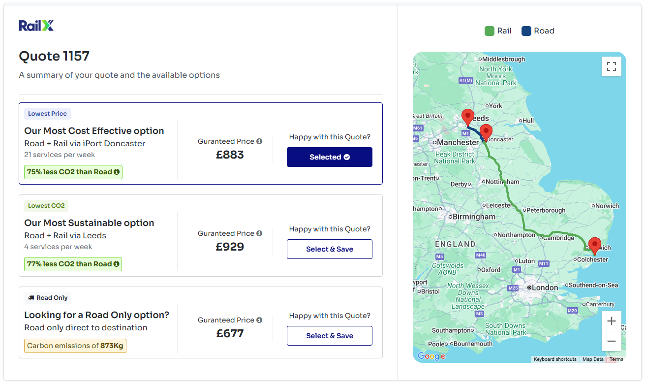 RailX | Seamless Rail Freight, Fully Managed